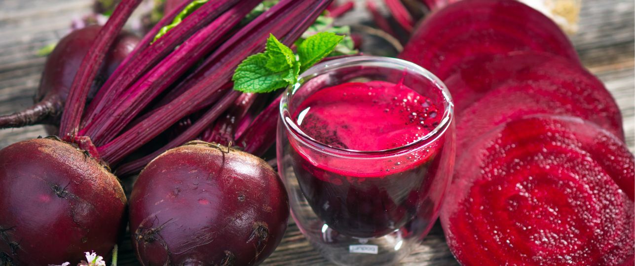 Rode biet eten en drinken is heel gezond en lekker