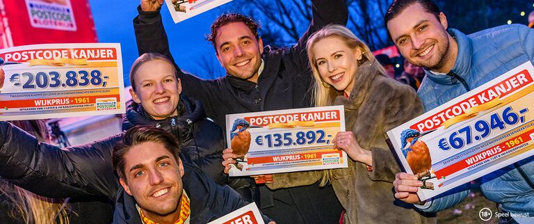 De PostcodeKanjer valt op 1 januari!